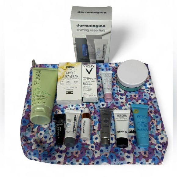 dermalogica | Skincare | New Lot Of Skincare Samples With Blue Flowered ...